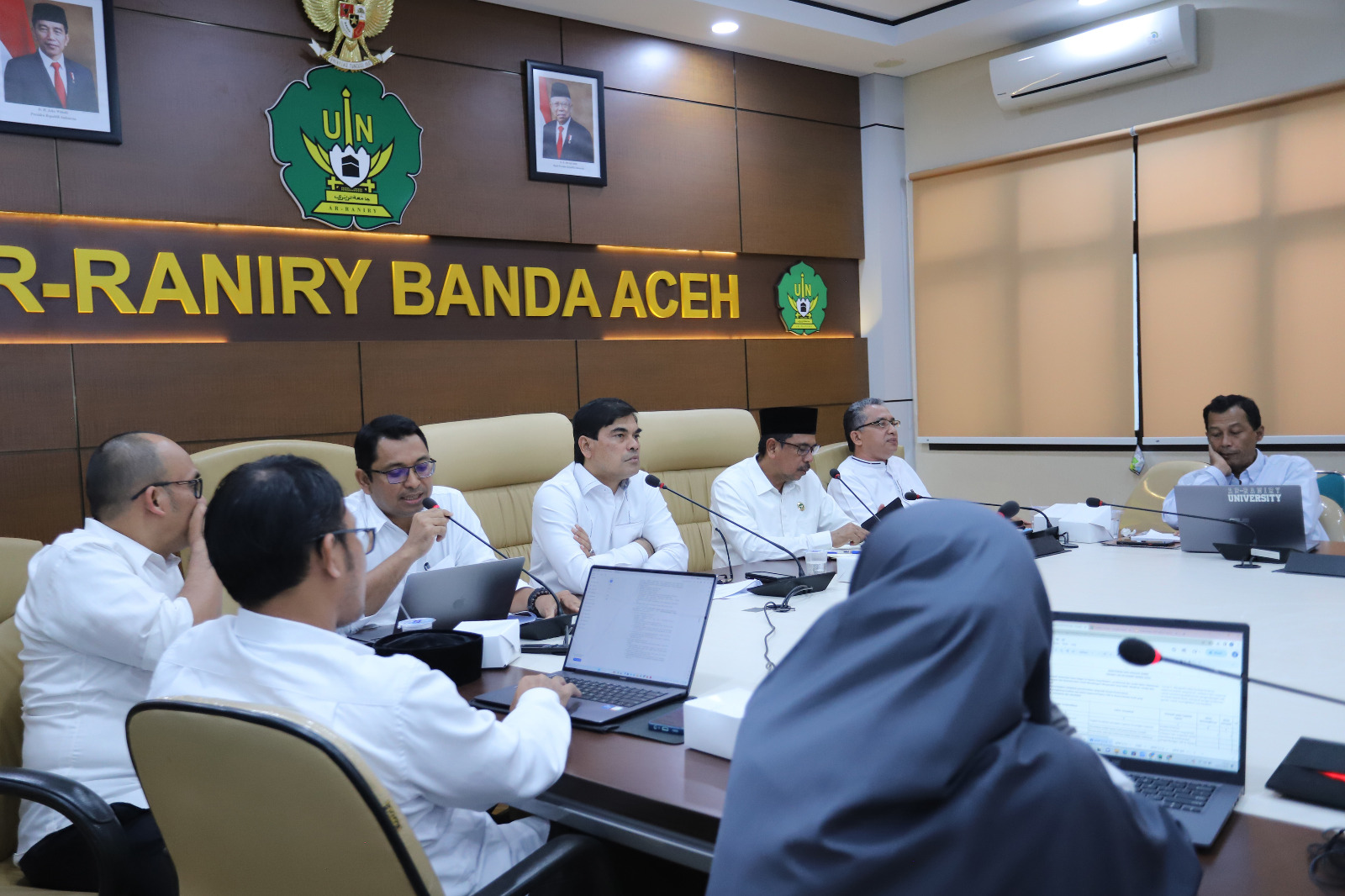 SPI GELAR RAPAT PELAKSANAAN SISTEM PENGENDALIAN INTERN DI LINGKUNGAN UIN AR-RANIRY